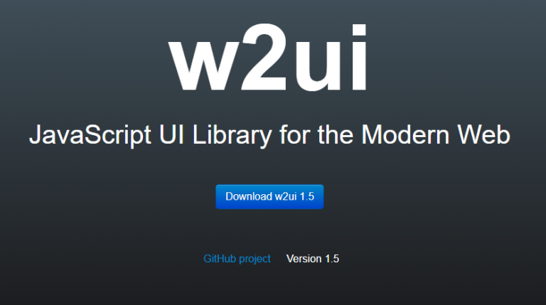 w2ui（JavaScript UI Library ） | SRIA BLOG – 宮城県仙台市のWEBシステム開発・スマホアプリ開発