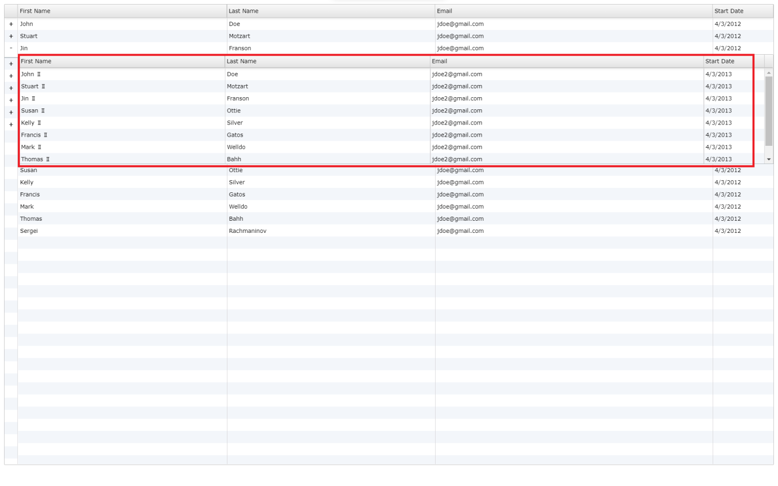 Gridの展開した行の中に別のGridを表示【W2UI.js】 | SRIA BLOG – 宮城県仙台市のWEBシステム開発・スマホアプリ開発